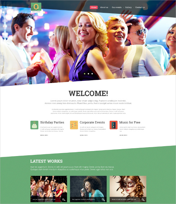 19+ Event PHP Themes & Templates