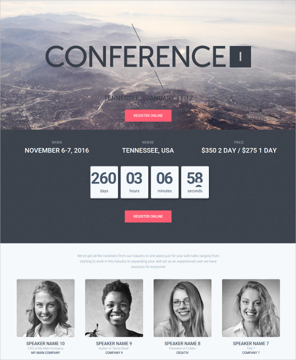 19+ Event PHP Themes & Templates | Free & Premium Templates