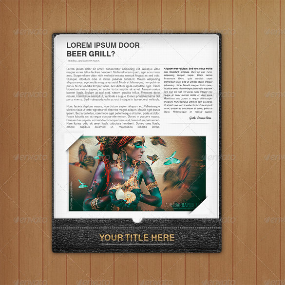 11+ Newspaper Article Templates - PSD, AI, InDesign