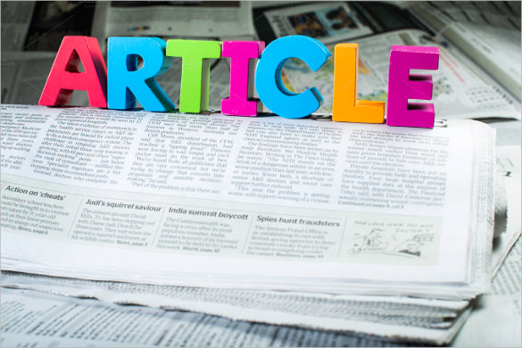 11+ Newspaper Article Templates - PSD, AI, InDesign