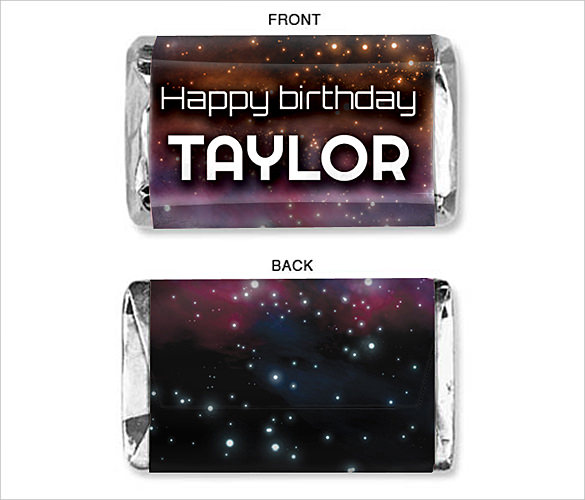 30+ Candy Bar Wrapper Templates - PDF, PSD, EPS