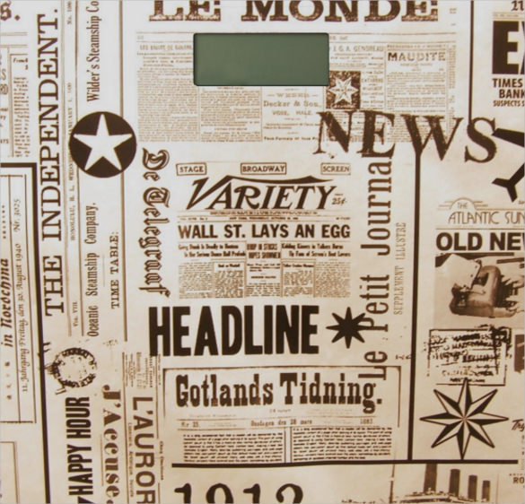 15+ Newspaper Headline Templates