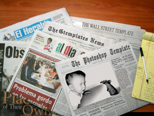 15+ Newspaper Headline Templates