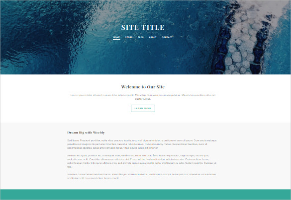 27+ Free Weebly Themes & Templates
