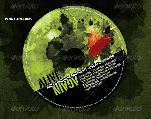 CD Cover Template - 53+ Free PSD, EPS, Word Format Download | Free ...