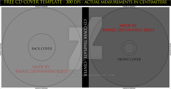 CD Cover Template - 53+ Free PSD, EPS, Word Format Download | Free ...
