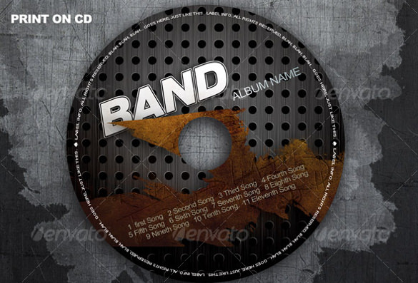 CD Cover Template - 53+ Free PSD, EPS, Word Format Download | Free ...