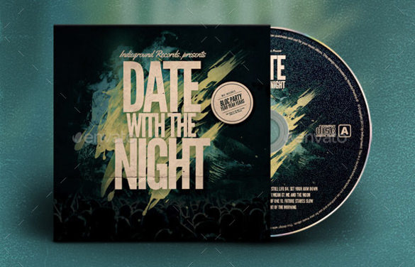 Cd Album Art Template HQ Template Documents