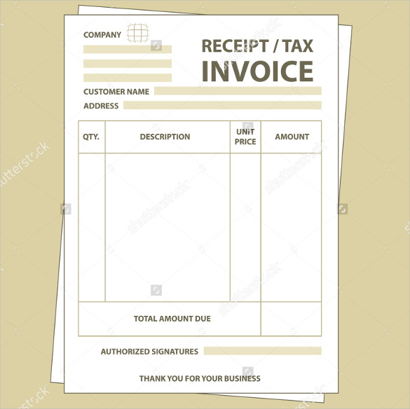 48+ Blank Invoice Templates - AI, PSD, Google docs, Apple Pages