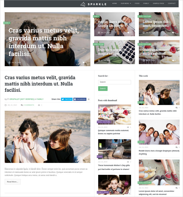 20+ News Bootstrap Themes & Templates