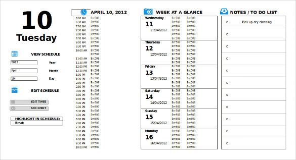 Business Itinerary Template - 7 Free Word, PDF Documents Download ...
