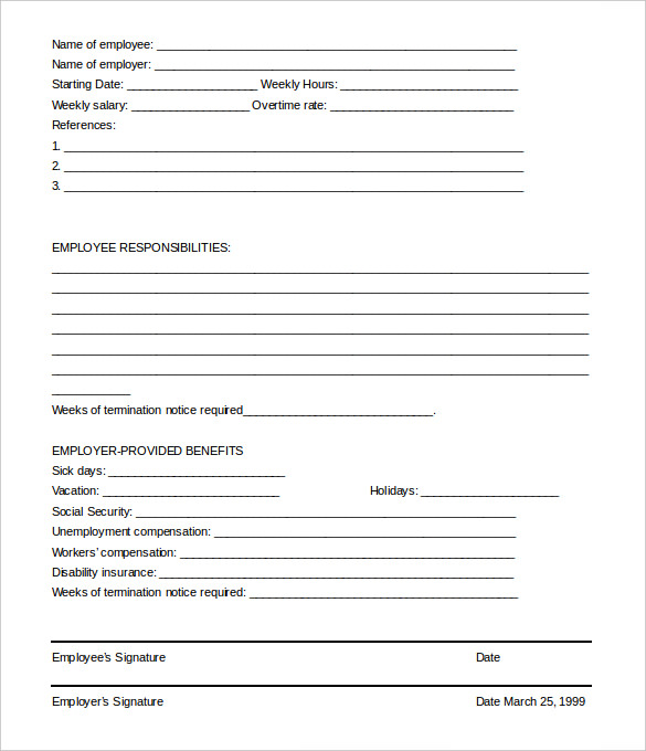 11+ Employment Termination Letter Templates - Free Sample, Example ...