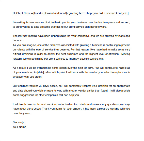 38 Free Termination Letter Templates PDF DOC