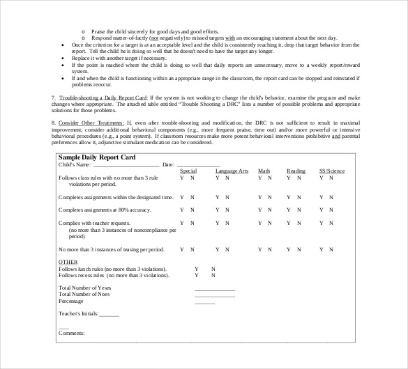 Daily Report Template - 25+ Free Word, Excel, PDF Documents Download ...