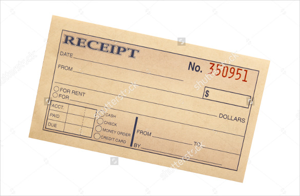 26+ Blank Receipt Templates - DOC, Excel, PDF, Vector EPS