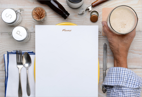 Blank Menu - 46+ Free Templates in PSD, EPS, PDF, Pages