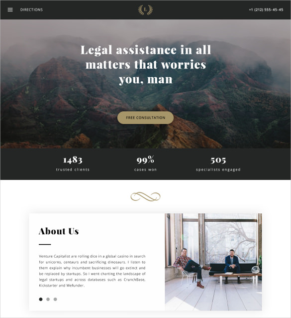 22+ Law & Legal Blog Themes & Templates