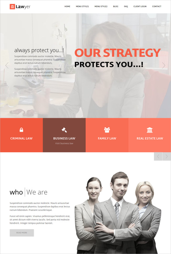 22+ Law & Legal Blog Themes & Templates