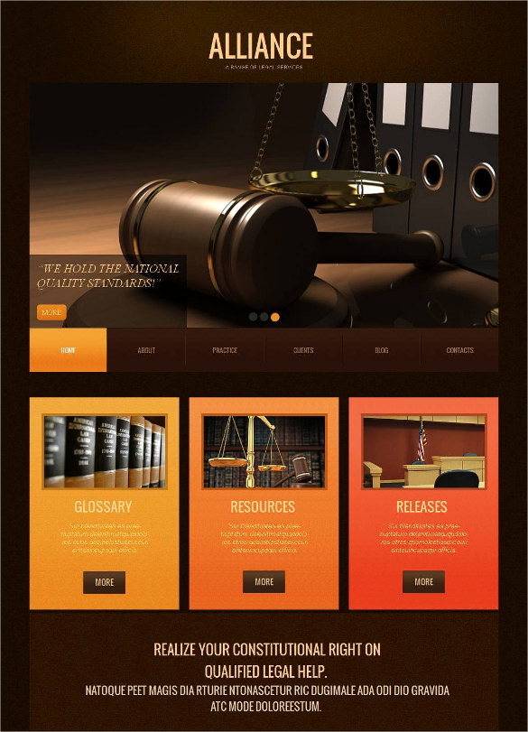 22+ Law & Legal Blog Themes & Templates