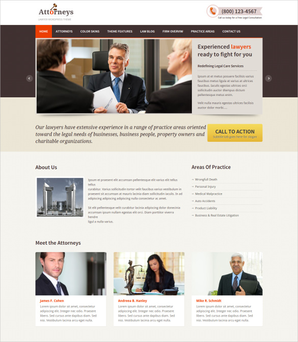 22+ Law & Legal Blog Themes & Templates