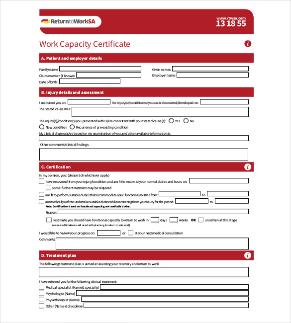40+ Employment Certificates - PDF, DOC