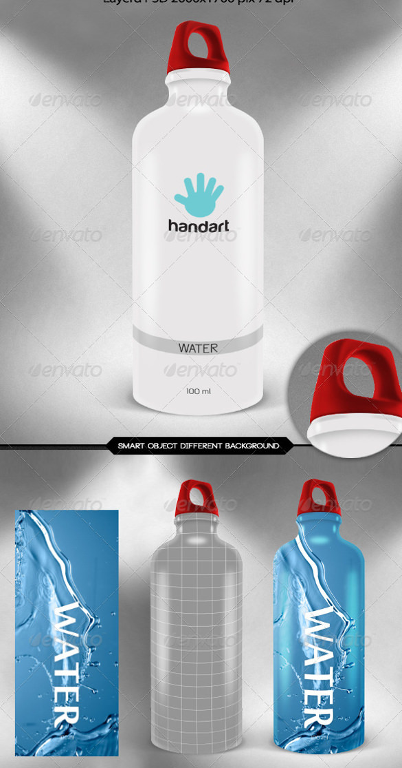 Water Bottle Label Template - 28+ Free PSD, EPS, AI, Illustrator Format ...