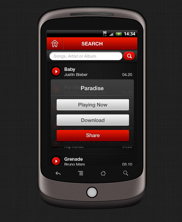 41+ Android App Designs with Beautiful Interface