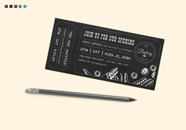113+ Ticket Templates - Word, Excel, PDF, PSD, EPS