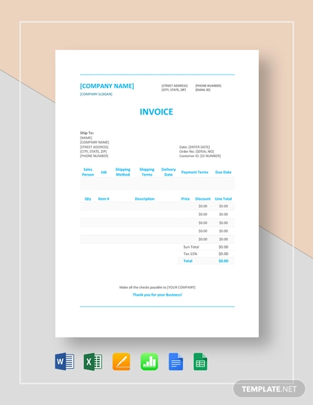 Sales Order Templates - 6+ Free Samples, Examples, Format Download