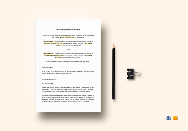 36+ Service Agreement Templates - Word, PDF