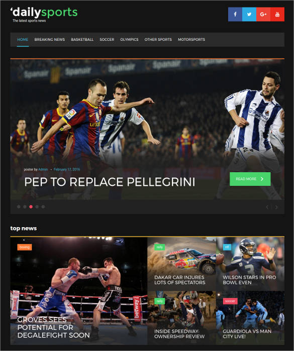 20+ News Bootstrap Themes & Templates