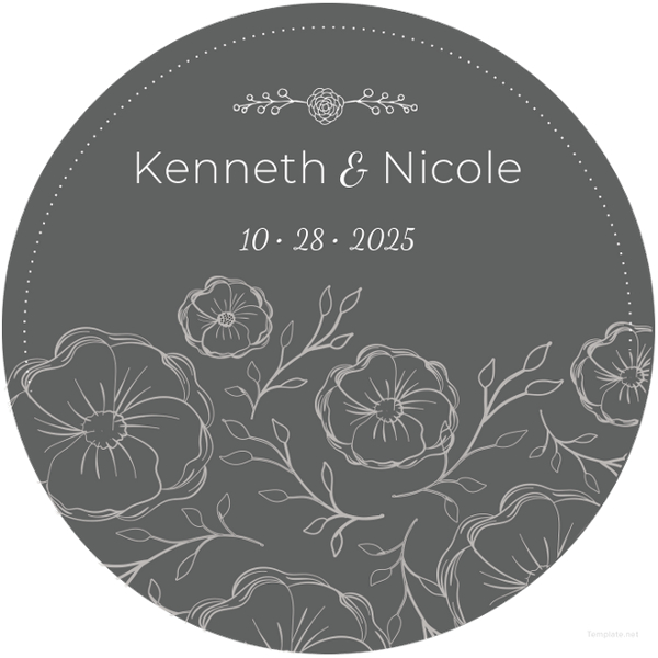 Wedding Label Template – 30+ Free Sample, Example, Format Download