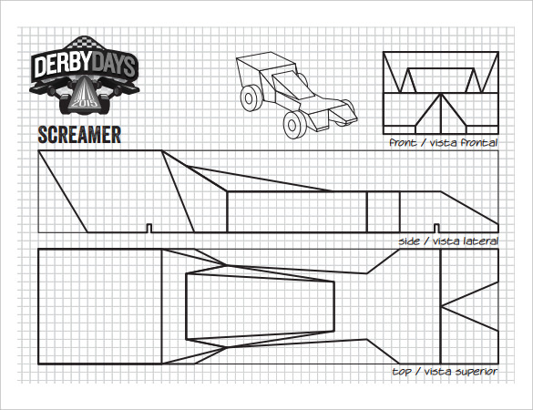 23+ Cool Pinewood Derby Templates - Free Sample, Example Format Download!