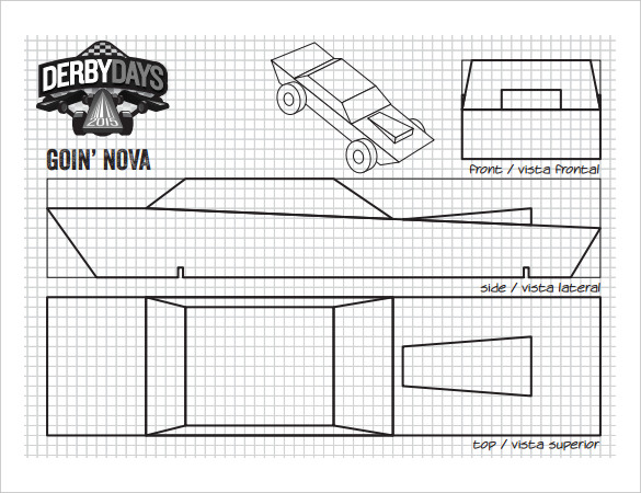 23+ Cool Pinewood Derby Templates - Free Sample, Example Format Download!