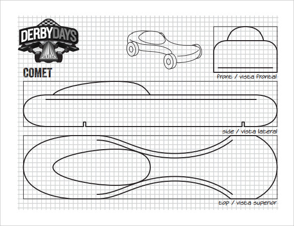 23+ Cool Pinewood Derby Templates - Free Sample, Example Format Download!