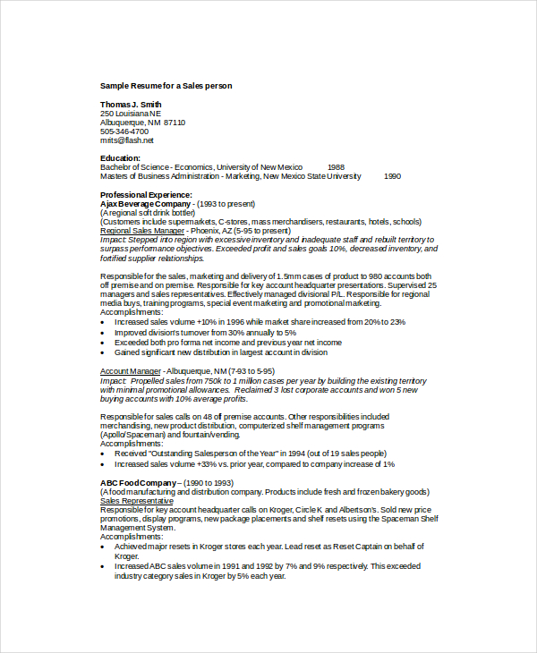 Merchandiser Resume Template - 12+ Free Word, PDF Documents Download