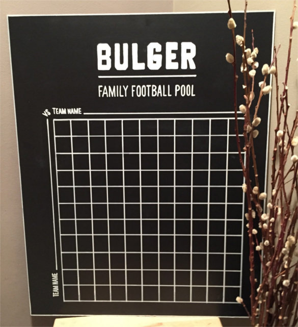 Free 17+ Football Pool Templates - Word, Excel, PDF