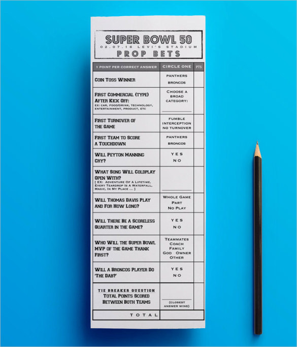 17+ Football Pool Templates - Word, Excel, PDF | Free & Premium Templates