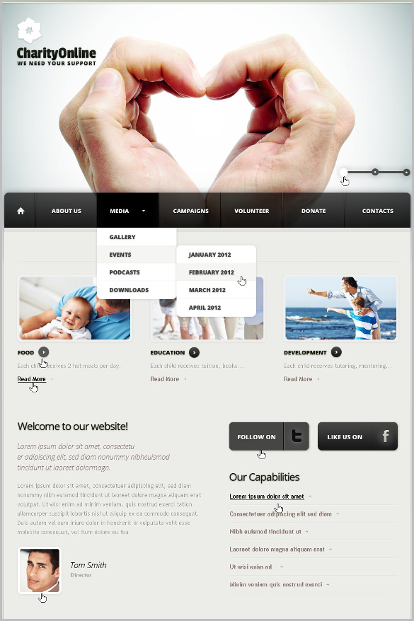 18+ Charity Blog Themes & Templates