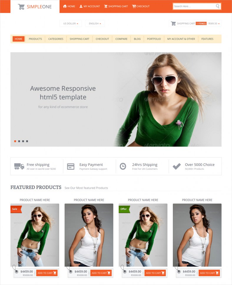 16+ Retail HTML5 Themes & Templates