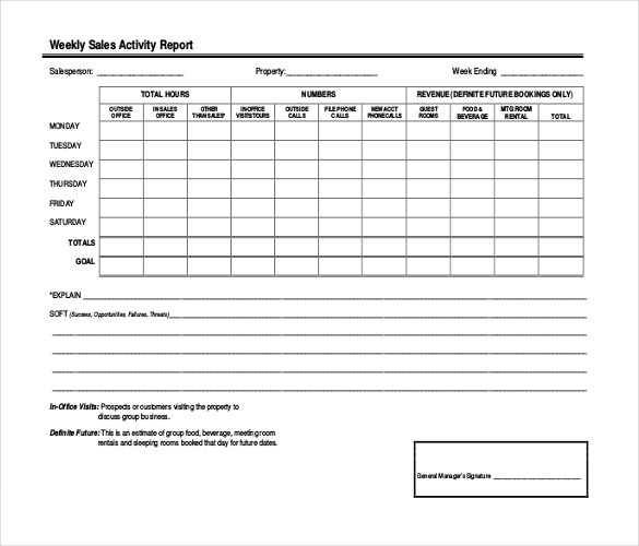 25+ Weekly Report Templates - Free Sample, Example, Format Download
