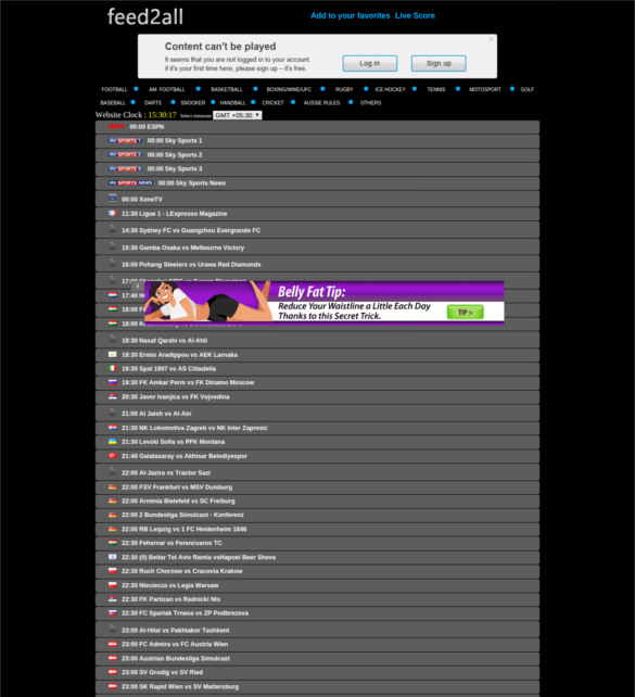 19+ Top Websites to Watch Live Sports