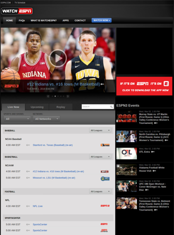 19+ Top Websites to Watch Live Sports