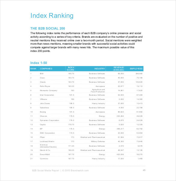 Social Media Report Template - 12+ Free Word, PDF Documents Download