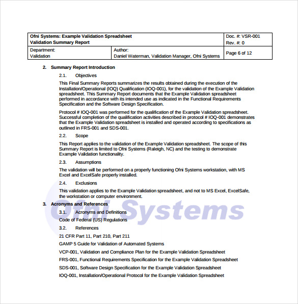 Summary Report Template - 14+ Free Word, PDF, Apple Pages, Google Docs ...