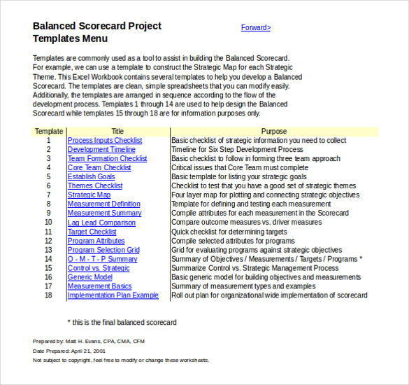 Strategy Map Template - 20+ Word, Excel, PDF, PPT Documents Download