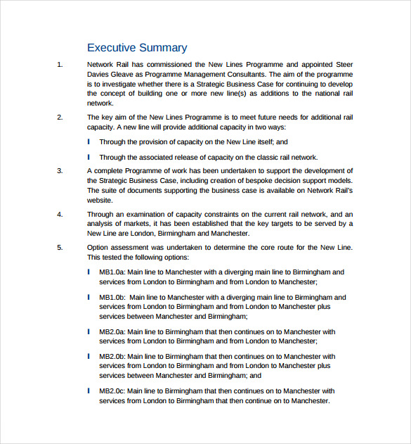 12 Business Case Templates Free Sample Example Format Download 