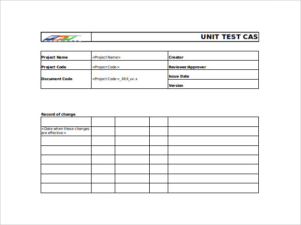 12 Sample Test Case Template SampleTemplatess SampleTemplatess