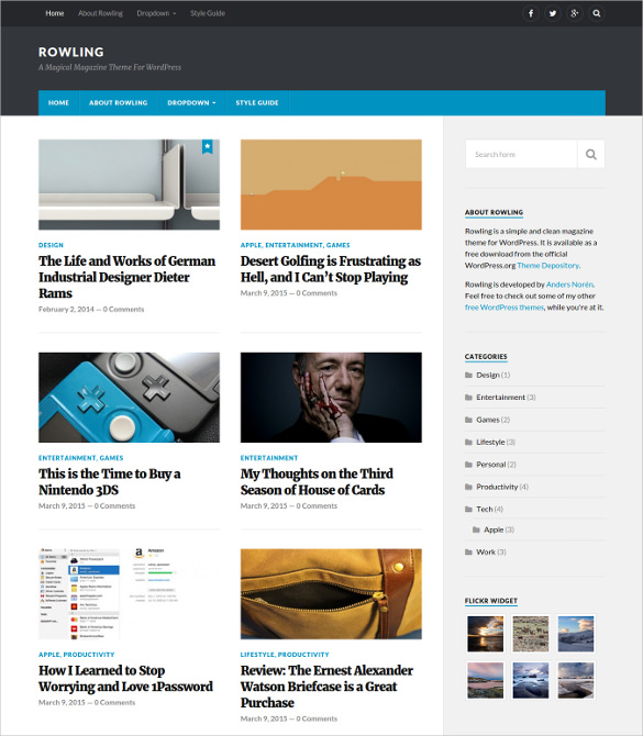 23+ News Blog Themes & Templates | Free & Premium Templates