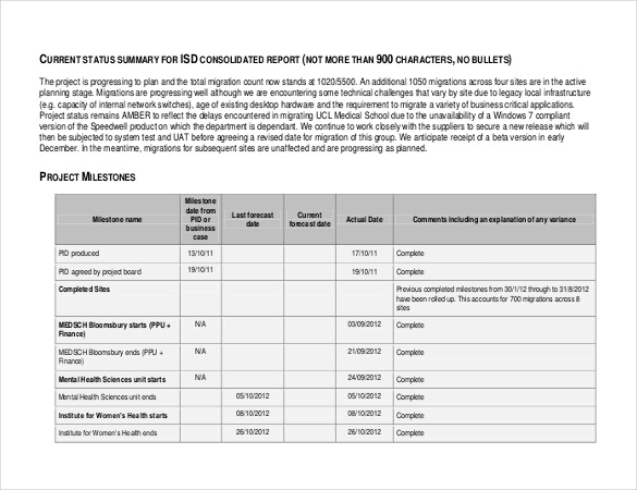 34 Sample Monthly Report Templates Word PDF